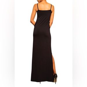 REVOLVE | Dresses | Nwt Black Open Side Gown Dress Prom Wedding Jersey ...